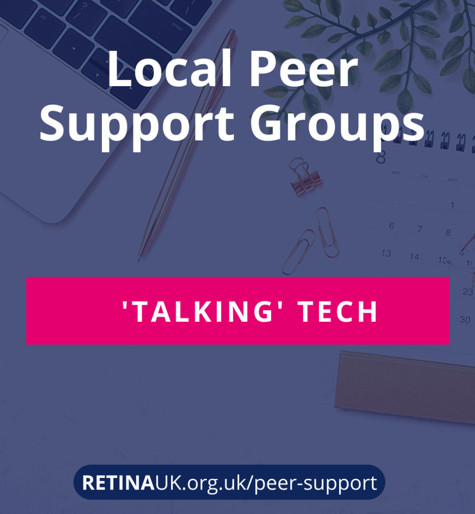 Local peer support groups - Retina UK