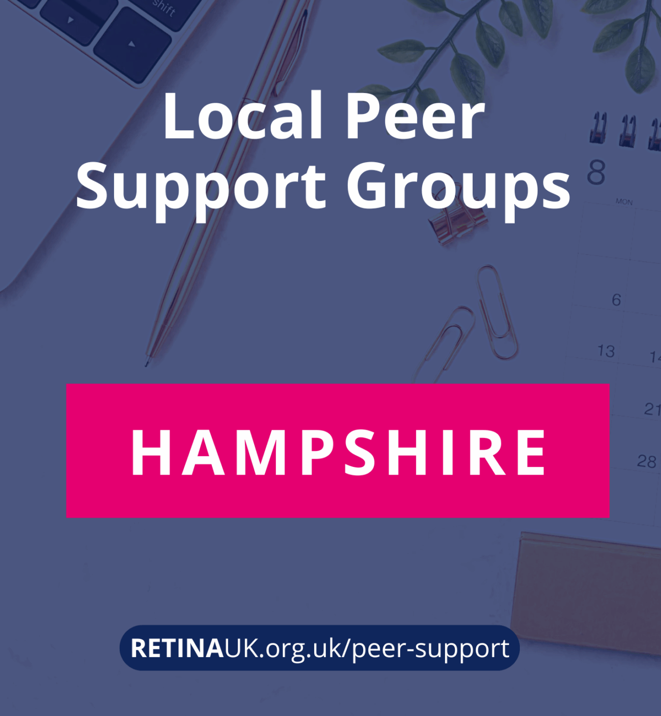 Local peer support groups - Retina UK